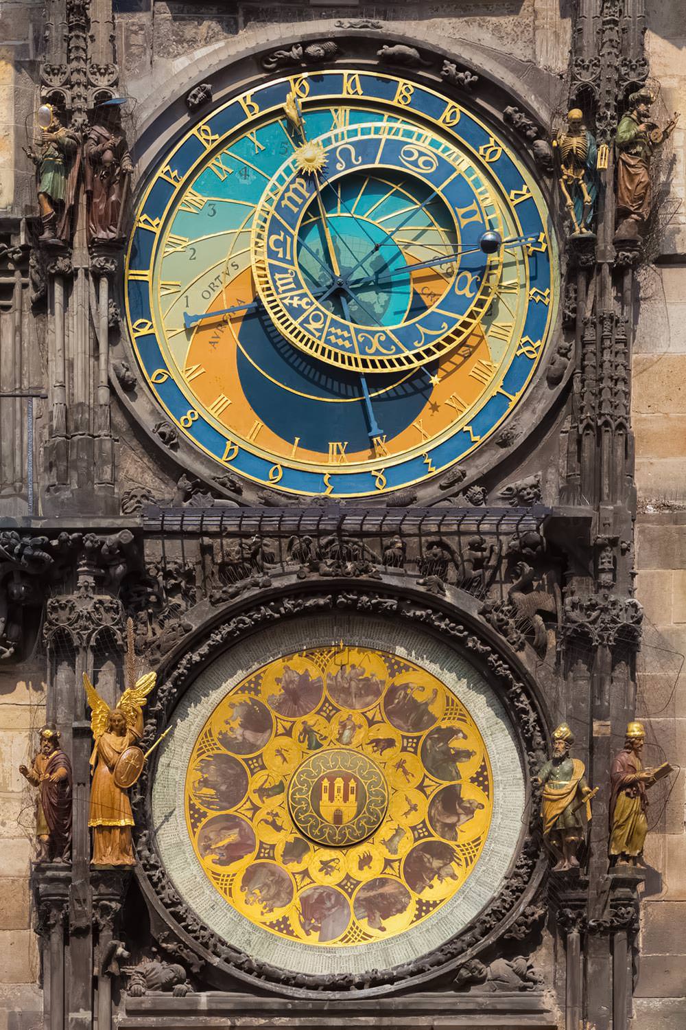 Prague Astronomical Clock - Orloj - Amazing Czechia Prague Astronomical Clock - Orloj - Amazing Czechia